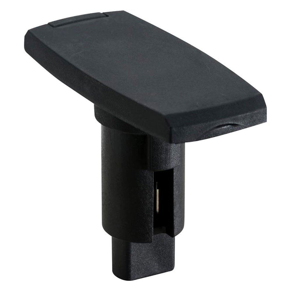 Attwood® 910V3PB-7 - 910T Series Rectangle Black Composite 3-Pin Plug ...