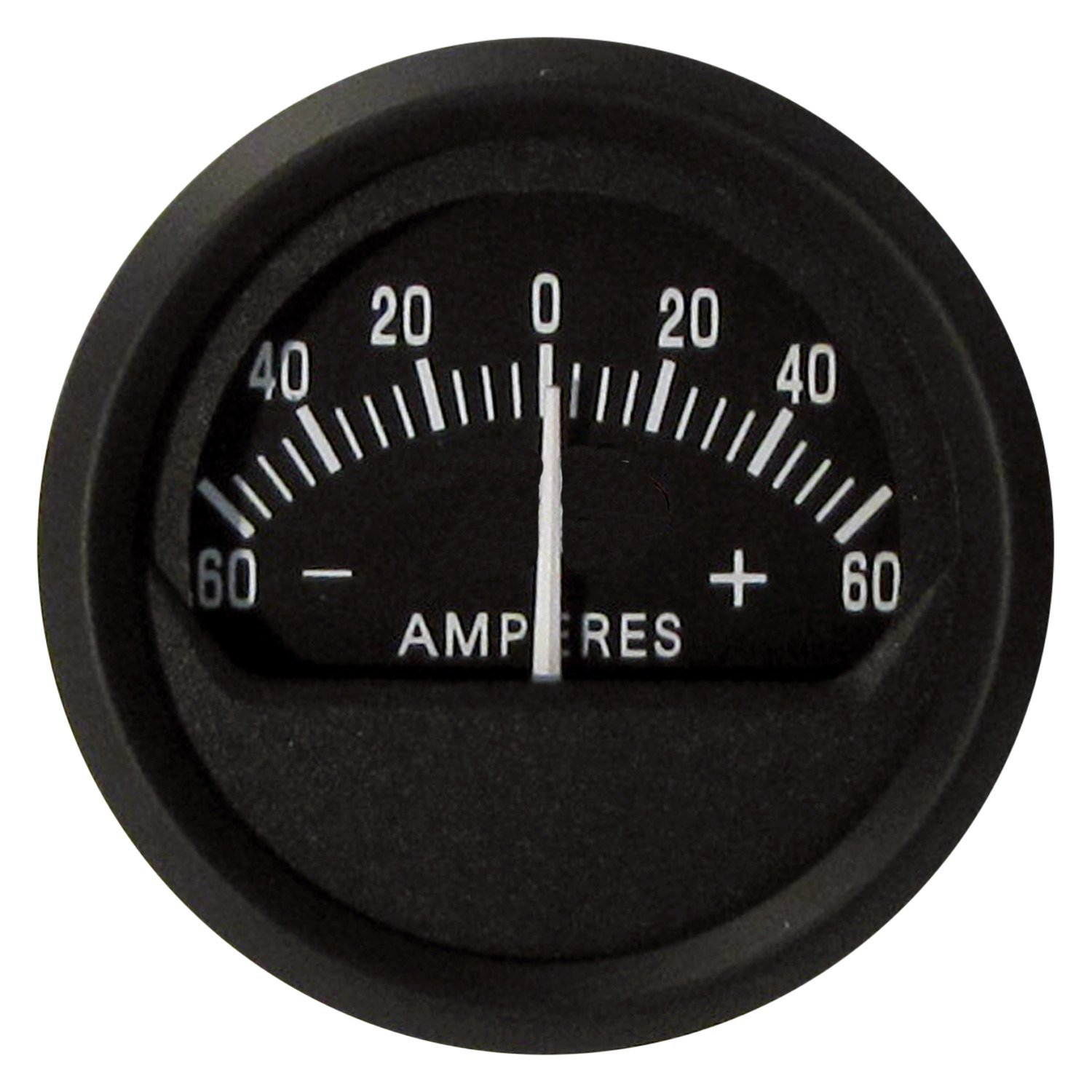 Faria Beede Instruments® - Euro Series Black Dial/Black Aluminum Bezel ...