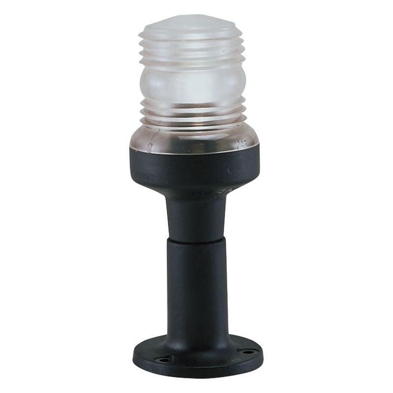 Perko® - 11-7/8" L Fixed Mount White All-Round Light with Base - BOATiD.com
