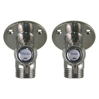 Boat Washdown Faucets - Brass & Stainless Steel | BOATiD