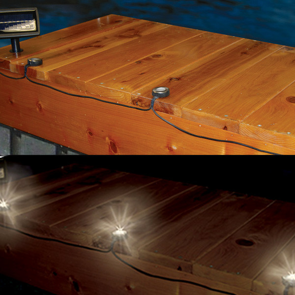 Dock Lighting - Solar, LED, Underwater Lights | BOATiD