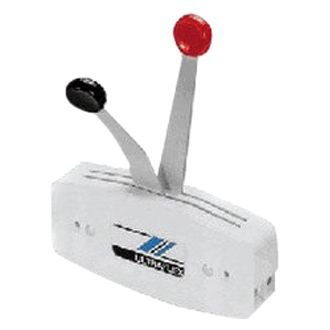 Uflex USA® B47 - Light Gray Side Mount Dual Control Station - BOATiD.com